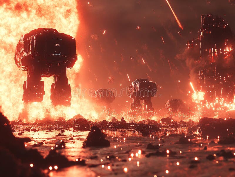 A Battleground of Combat Robots with Explosions and Laser Radiation ...