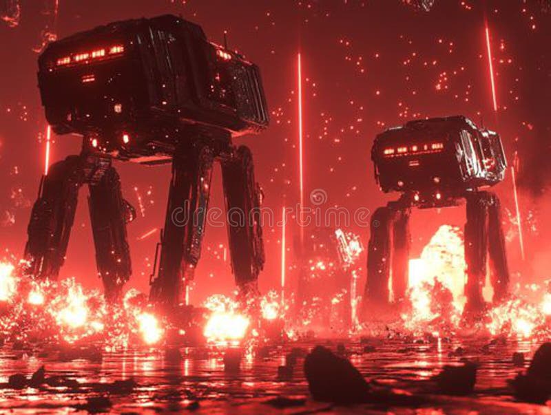 A Battleground of Combat Robots with Explosions and Laser Radiation ...