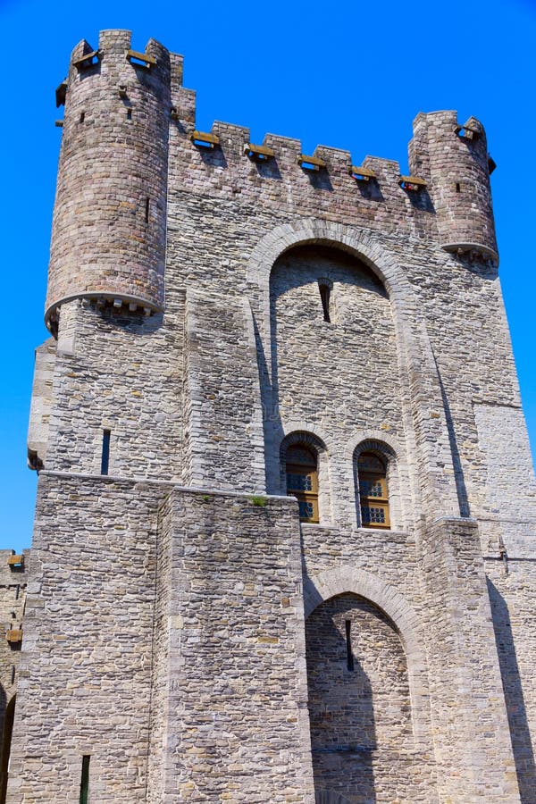 Battlements stock photo. Image of vertical, front, merlon - 25152530