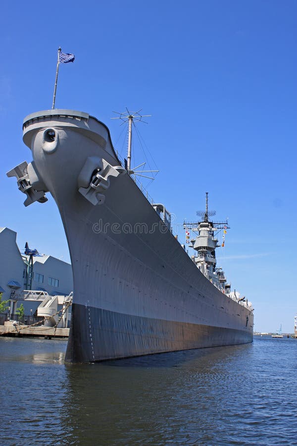 Battleship stock image. Image of hull, harbor, navy, anchor - 33972353