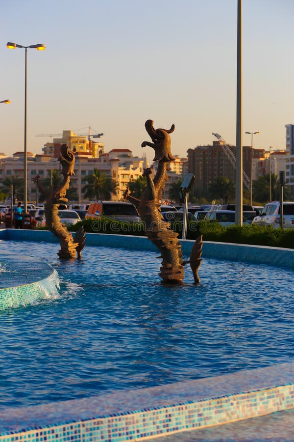 Battuta Gate in Dubai. editorial stock image. Image of building - 95848549