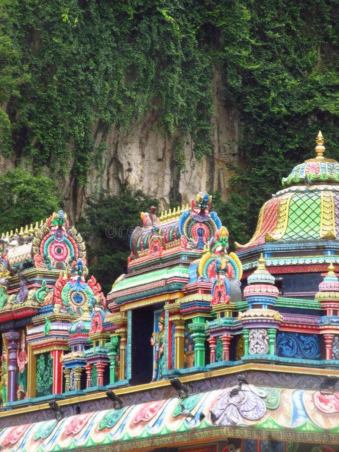 Batu Cave Temple in Malaysia Intriquite Design and Statue Stock Image ...