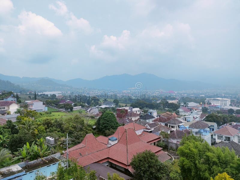 Sky with the Mountain at Batu, Malang Stock Photo - Image of batu ...