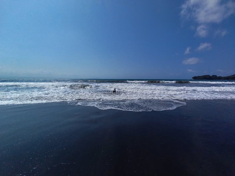 Batu Karas, Pangandaran, West Java Indonesia #3 Stock Image - Image of ...