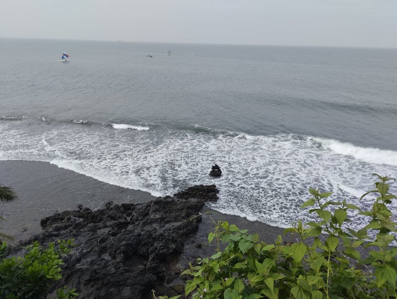 Batu Layar Beach is View Nice Stock Image - Image of layar, batu: 359286275