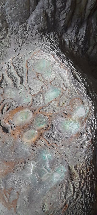 A Stone that Has a Beautiful Pattern Stock Image - Image of stone ...