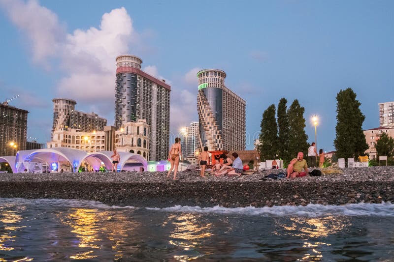 31.03.2018 Batumi, Georgia - Building Of Batumi Technological Un ...