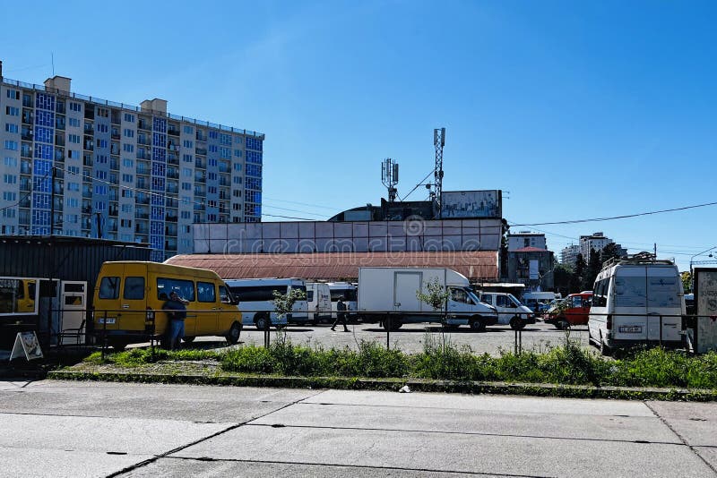 BATUMI, GEORGIA - JULY 01, 2023: View of the Bus Station in Batumi ...