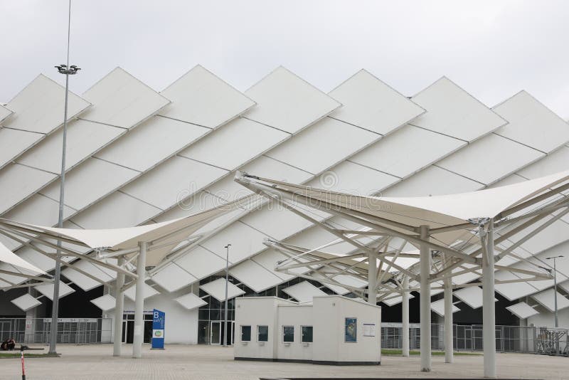 BATUMI, GEORGIA - JUNE 06, 2022: View of Modern Stadium Editorial Image ...