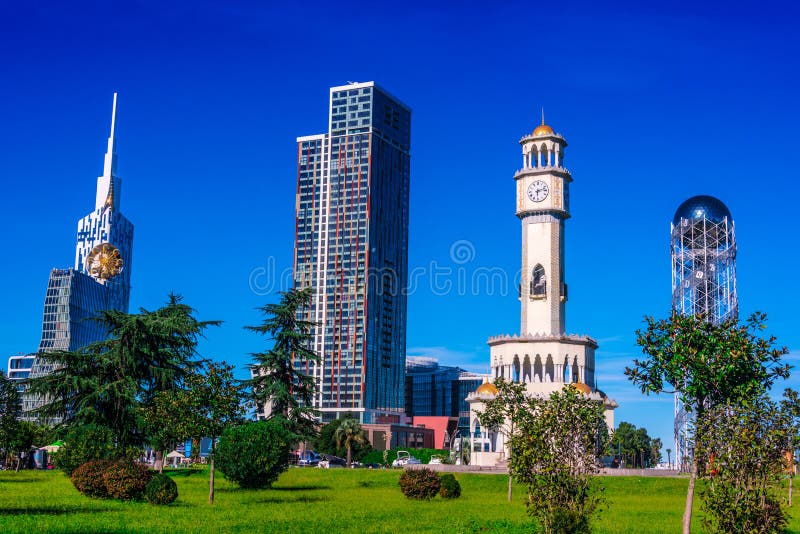 BATUMI, GEORGIA - OCT 28, 2018: City of Batumi, Adjara, Georgia ...