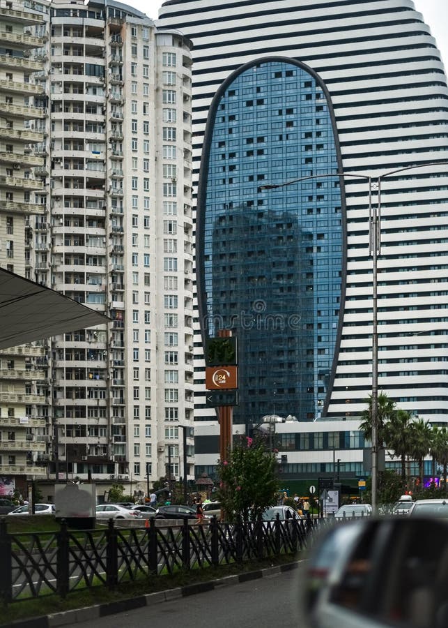 Batumi. Modern Housing Infrastructure in Batumi. Georgia Editorial ...