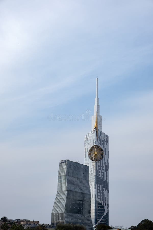 Batumi, Georgia, 2024: Batumi Skyline with Iconic Skyscrapers Editorial ...