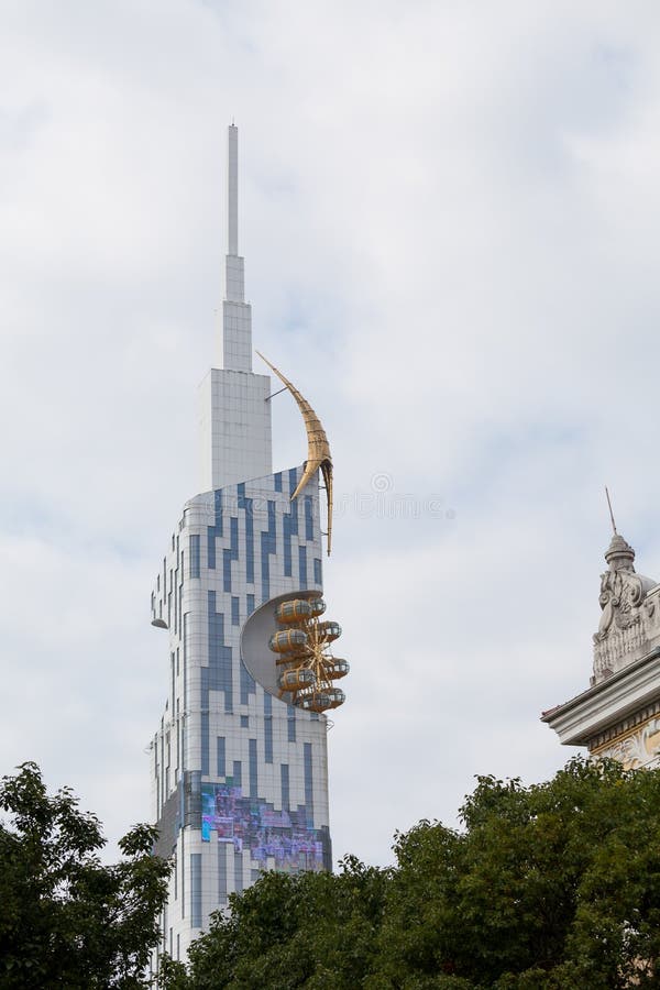 Batumi Technological University Tower Editorial Stock Photo - Image of ...