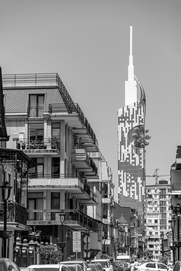 The Batumi Tower in Batumi, Georgia Editorial Stock Image - Image of ...