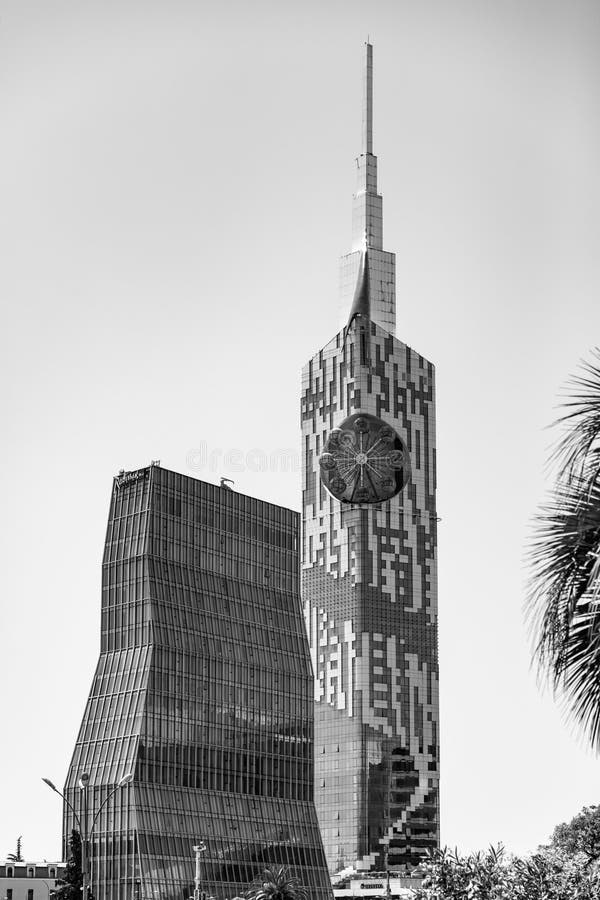 The Batumi Tower in Batumi, Georgia Editorial Photo - Image of black ...