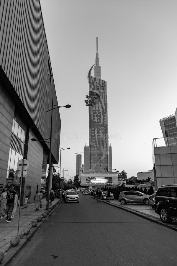 The Batumi Tower in Batumi, Georgia Editorial Stock Image - Image of ...