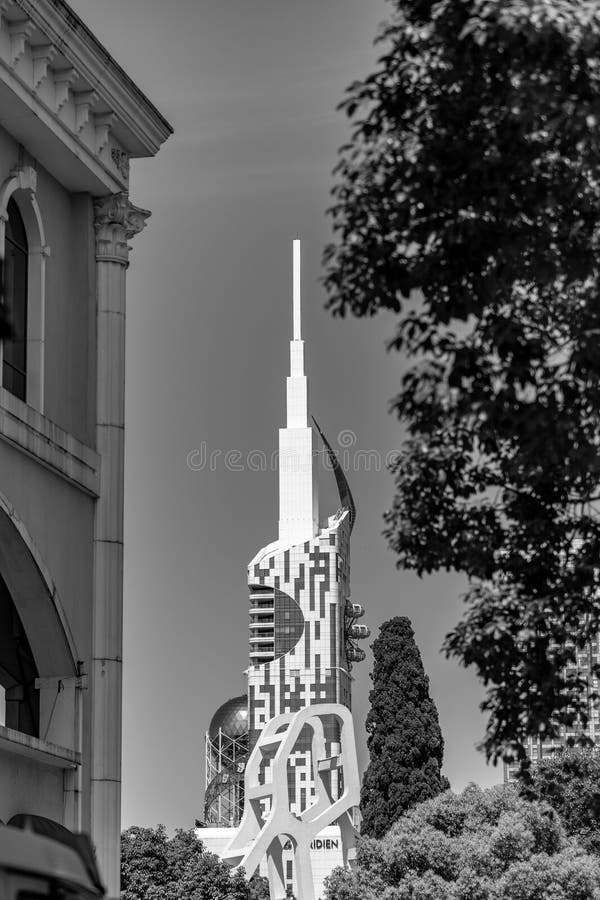 The Batumi Tower in Batumi, Georgia Editorial Photography - Image of ...