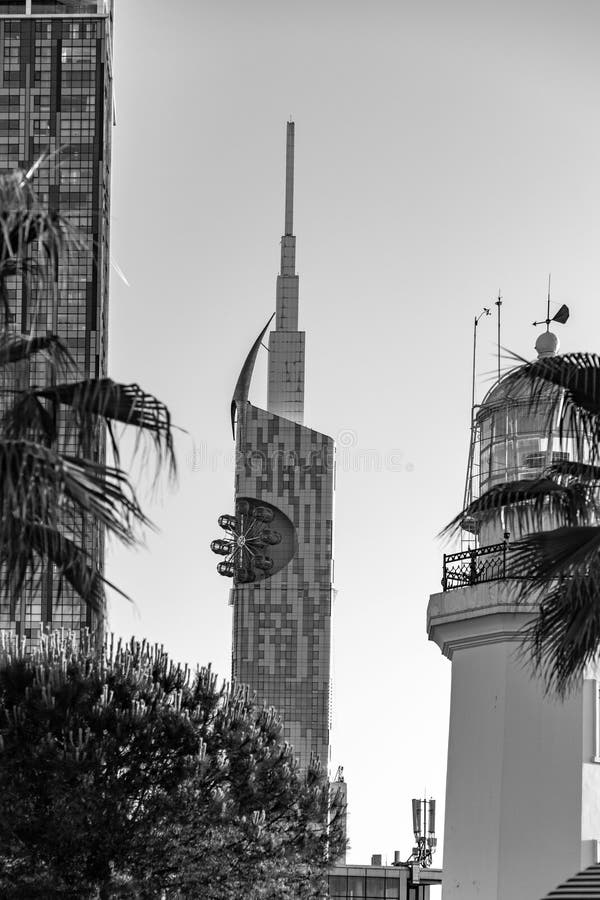 The Batumi Tower in Batumi, Georgia Editorial Stock Photo - Image of ...