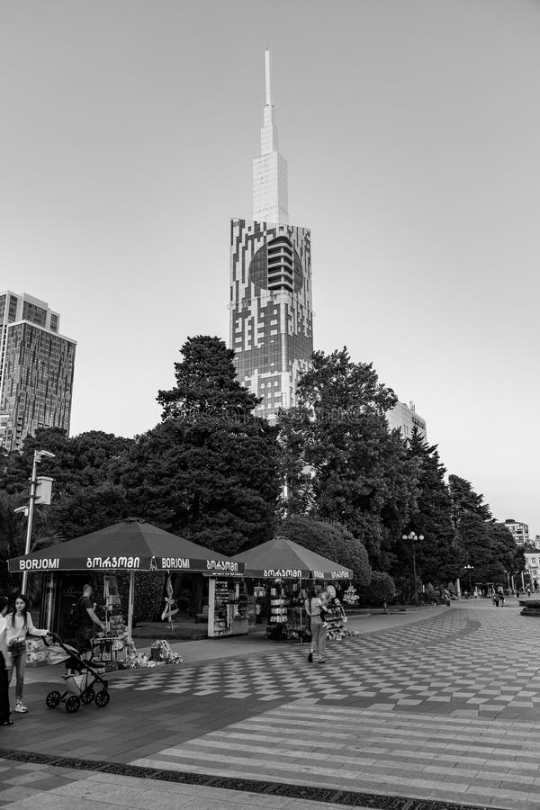 The Batumi Tower in Batumi, Georgia Editorial Image - Image of ...