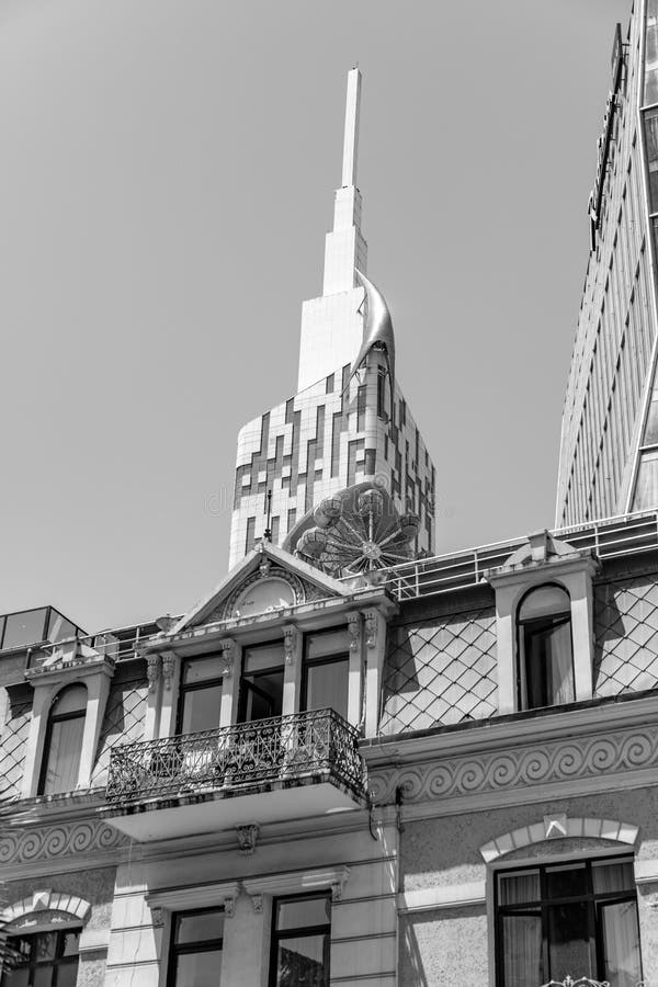 The Batumi Tower in Batumi, Georgia Stock Photo - Image of yapi ...