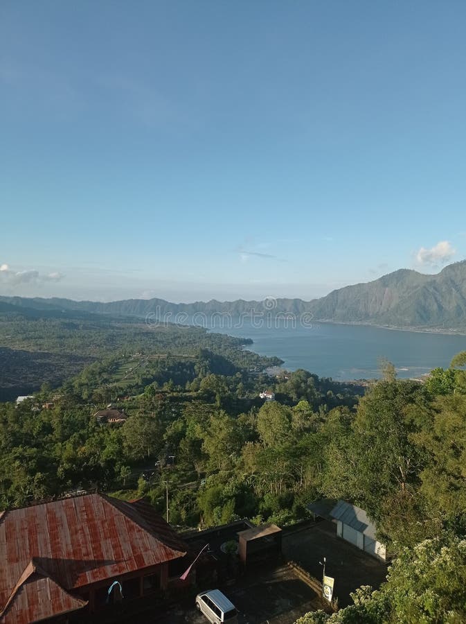 Batur lake bali indonesia stock photo. Image of lake - 281639010