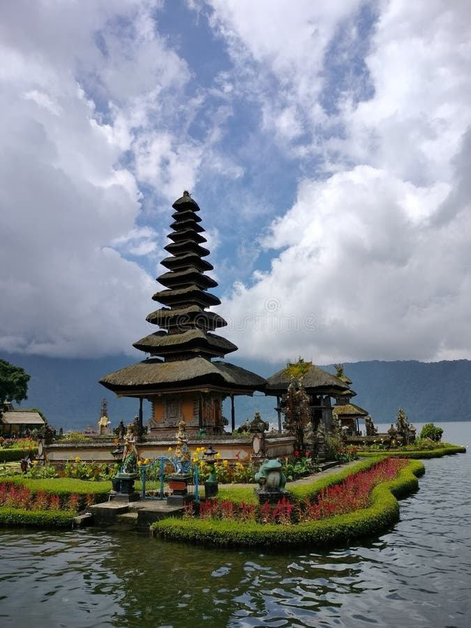 Batur Lake Temple, Bali stock photo. Image of bali, lake - 263712364
