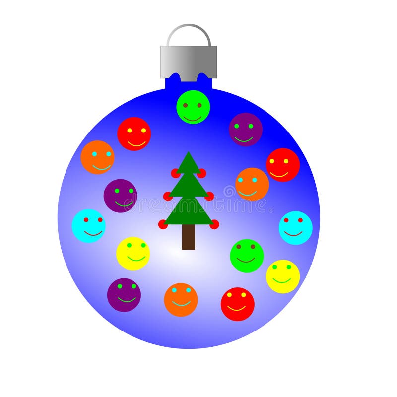 Bauble Smiley Stock Illustrations – 151 Bauble Smiley Stock ...