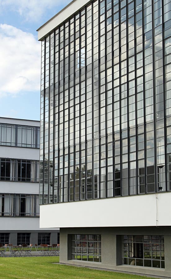 Bauhaus Dessau Residential Home Stock Image - Image of architecture ...