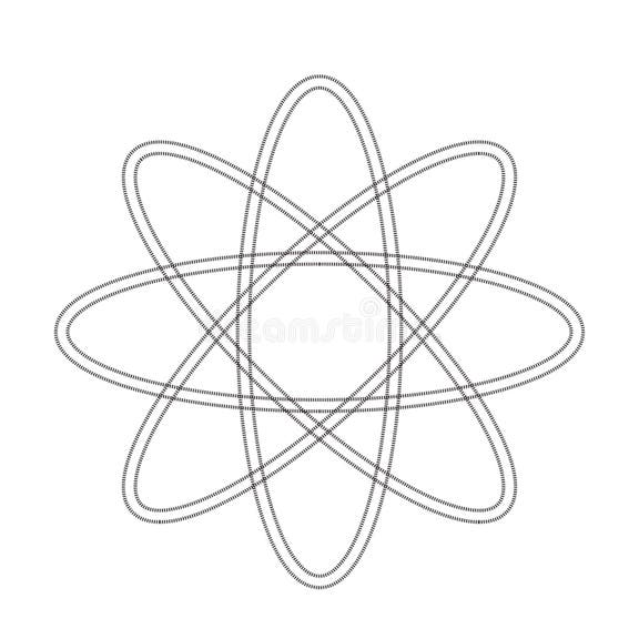 Geometric Atomic Orbit Symbol with Overlapping Elliptical Loops in ...