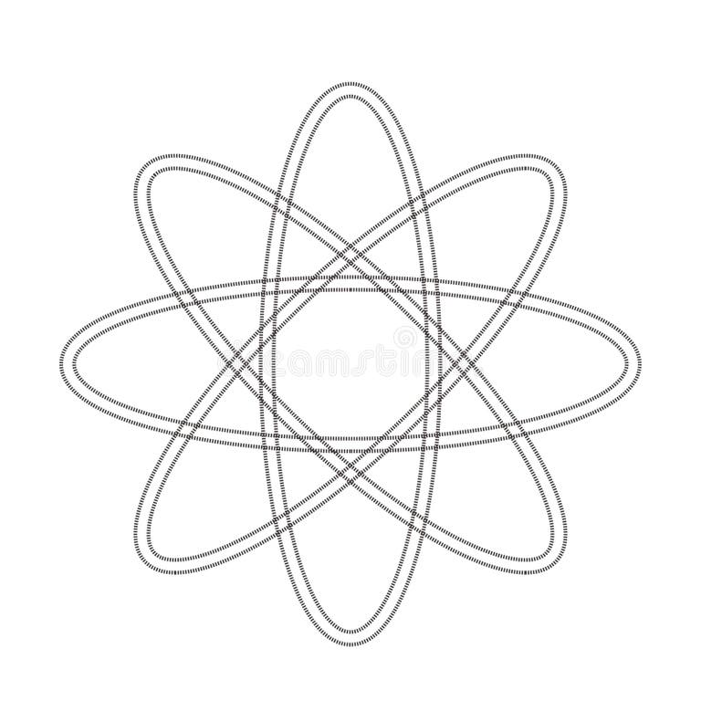 Geometric Atomic Orbit Symbol with Overlapping Elliptical Loops in ...