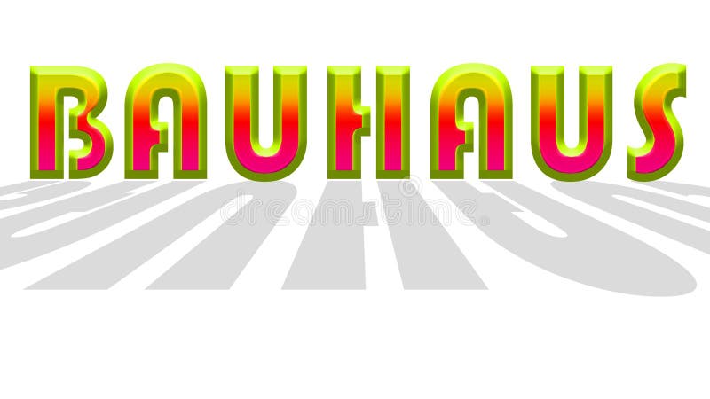 Bauhaus Sign Solid Font Fonts Letters Letter Alphabet Text Graphics ...