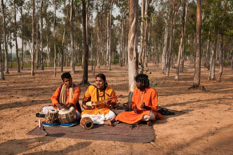 Baul Folk Song Performance Editorial Image - Image: 28523575