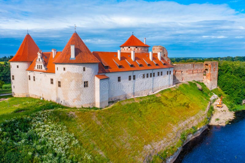 Bauska Castle Museum in Latvia Stock Photo - Image of ruin, zemgale ...