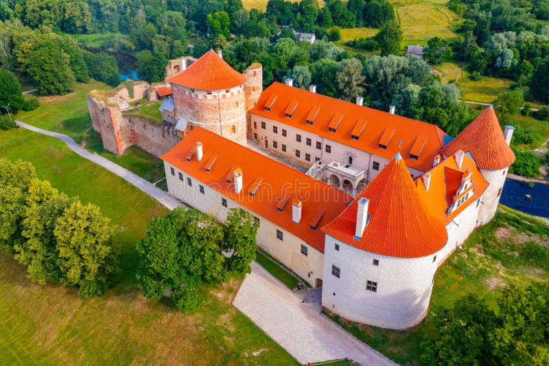 Bauska Castle Museum in Latvia Stock Image - Image of historical, fort ...