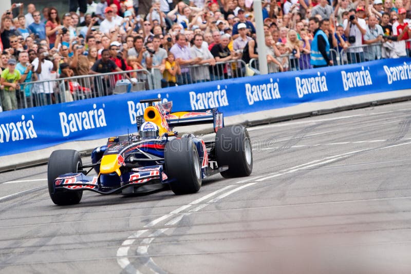 Bavaria City Racing 2009 editorial photography. Image of formula - 10552787