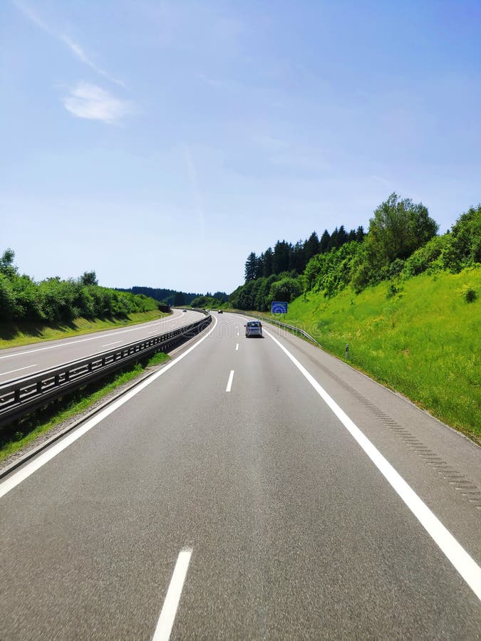 Autobahn Highway in Germany Editorial Photo - Image of transport ...