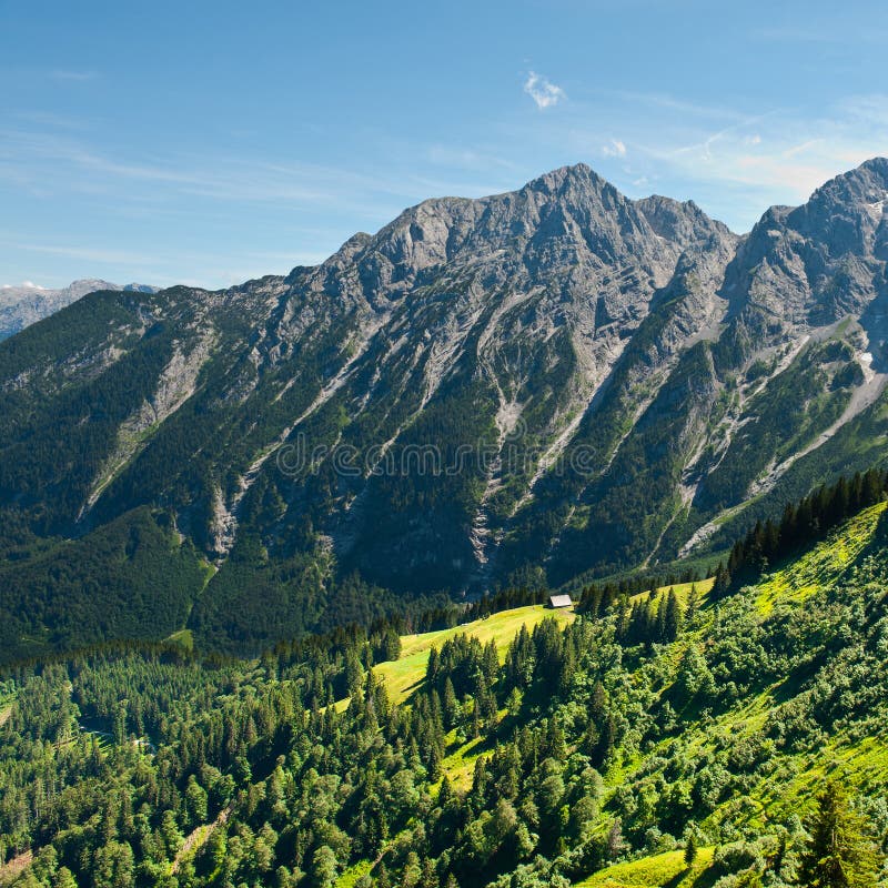 Bavarian Alps stock image. Image of germany, highlands - 48576969