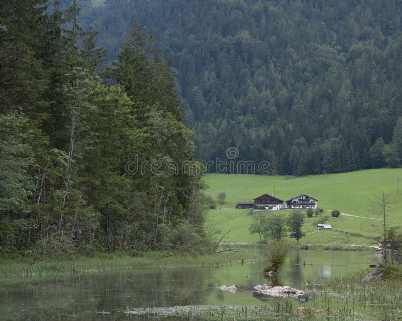 Bavarian Alps stock image. Image of partenkirchen, secluded - 47425605