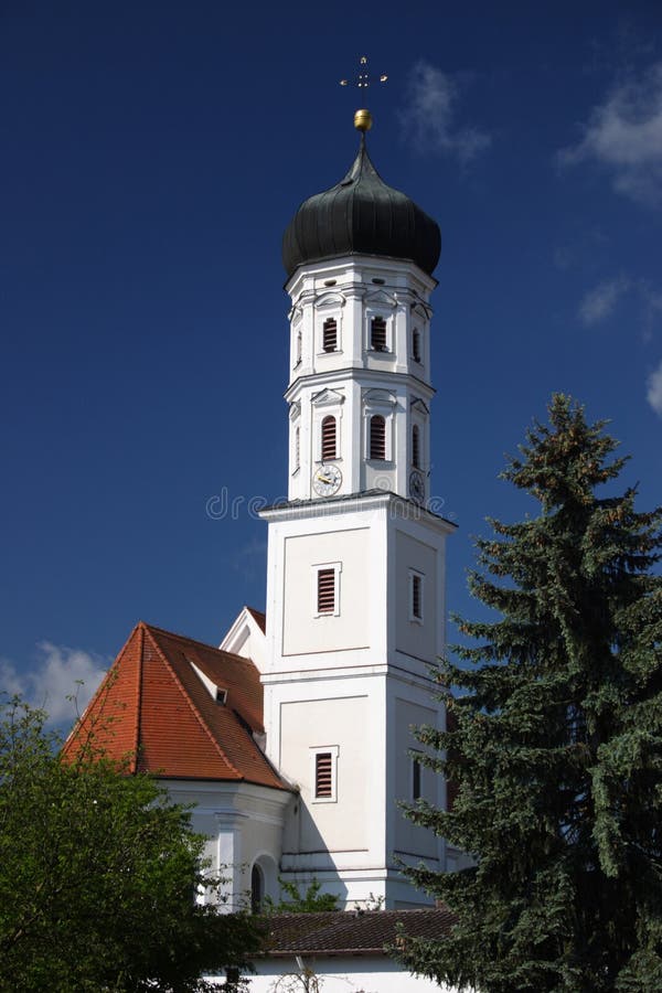 Bavarian church stock photo. Image of tourist, balcony - 1081566