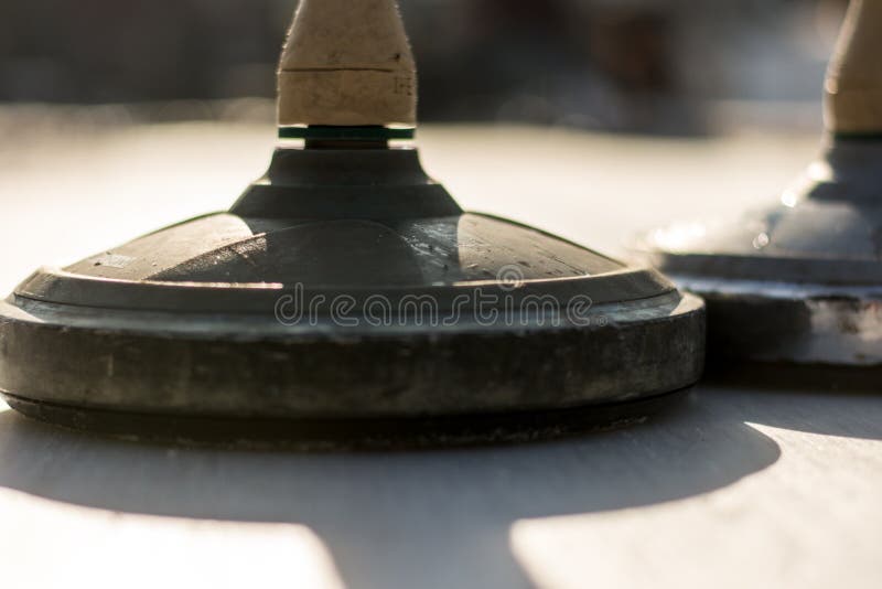 Bavarian curling stock photo. Image of close, sport, stick - 85535414