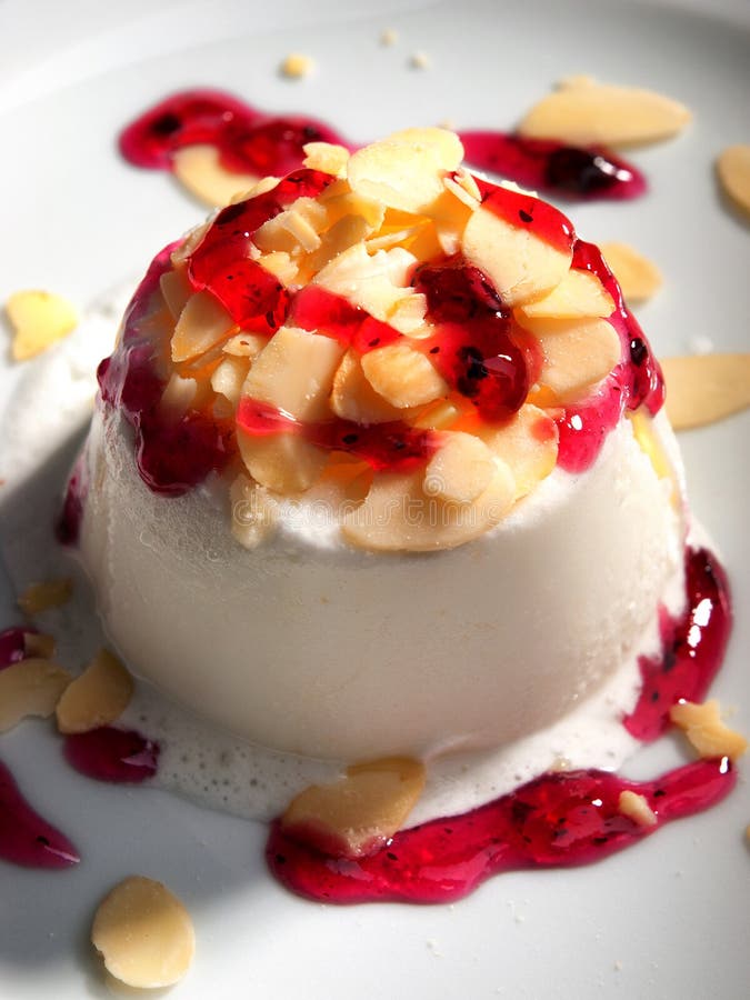 Bavarian jelly cream stock image. Image of german, portion - 76469551