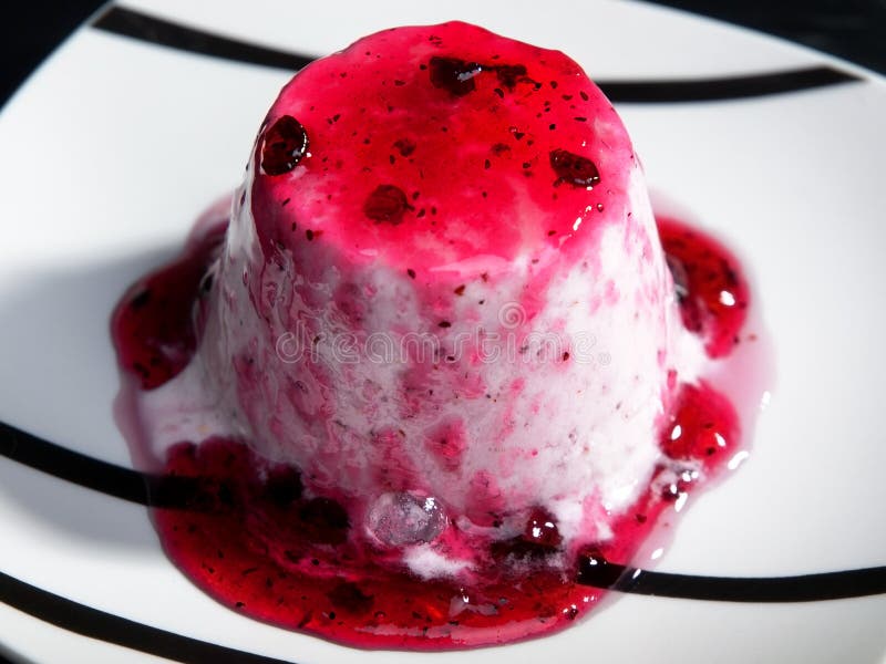 Bavarian jelly cream stock image. Image of german, sweet - 76469627