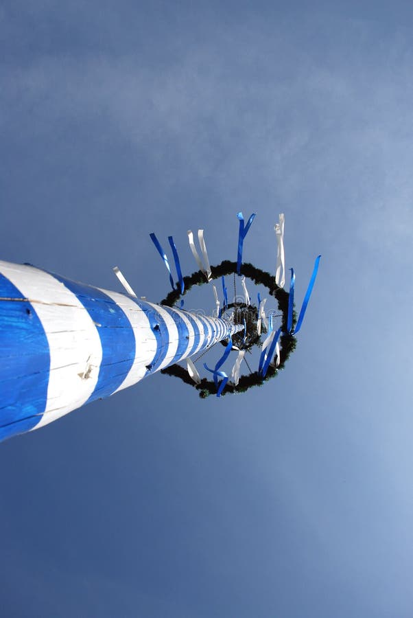 Maypole stock photo. Image of maypole, flower, ribbon - 30119210