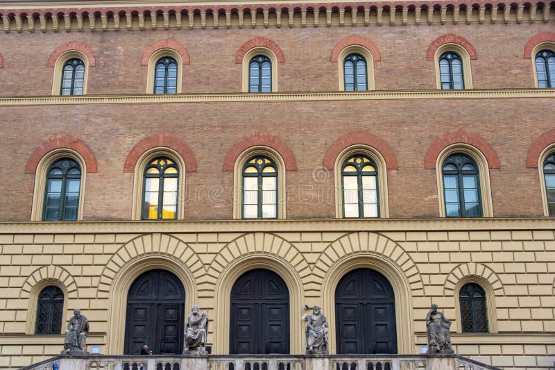 Bavarian State Library stock photo. Image of european - 390262564