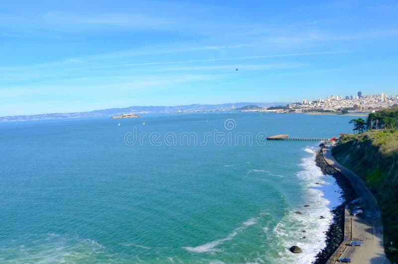 Bay area san francisco stock image. Image of serenity - 53344371