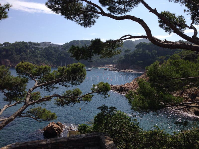 Bay Beach Begur Spain stock image. Image of begur, costa - 44970397