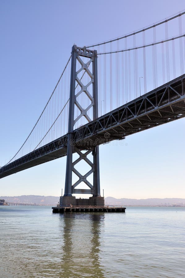 Bay Bridge stock image. Image of crossing, architecture - 13929261
