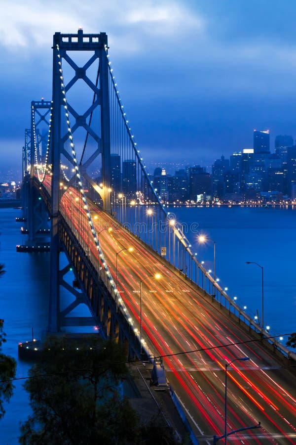 Bay Bridge, San Francisco stock image. Image of oakland - 35771231