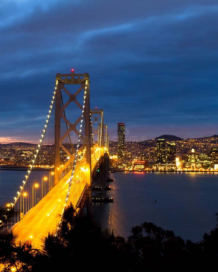Bay Bridge, San Francisco stock image. Image of oakland - 35771231