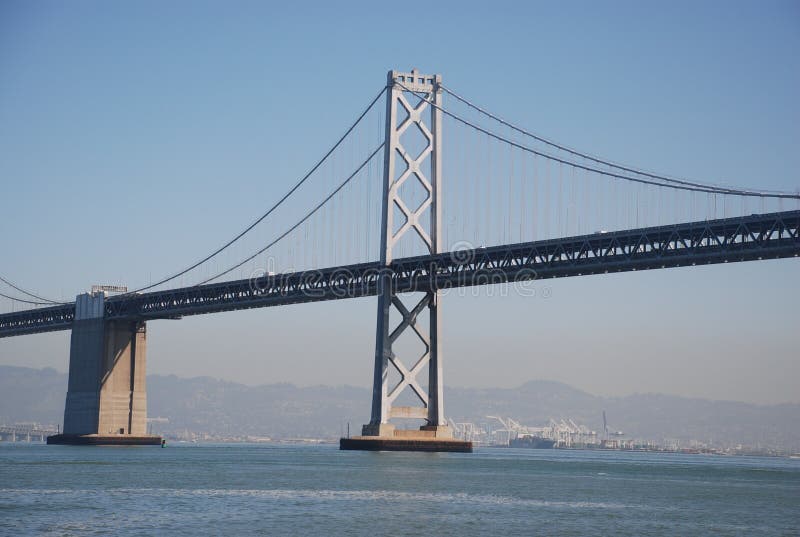 Bay Bridge stock image. Image of built, bridge, architecture - 9100467